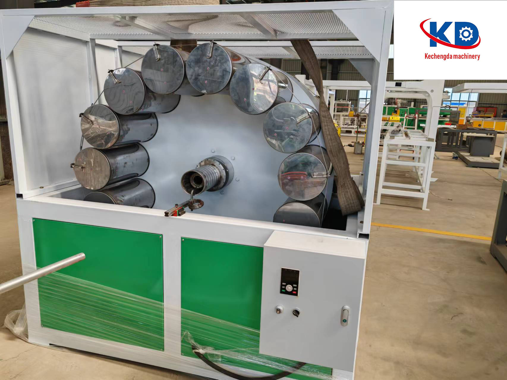 PVC Fiber Reinforced Hose Extrusion Line Plastic Machine Fiber ...